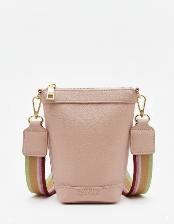 Bec Cross Body Bag Pink - Zjoosh