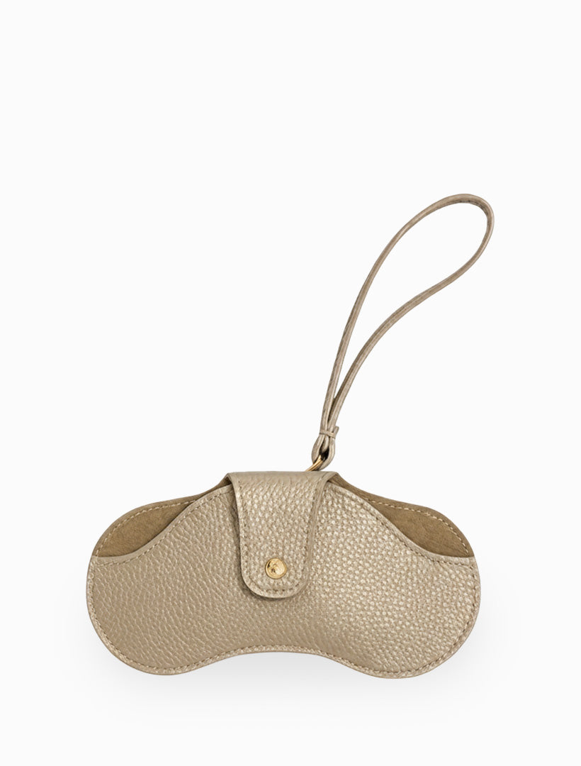 Gigi Glasses Case Gold - Zjoosh