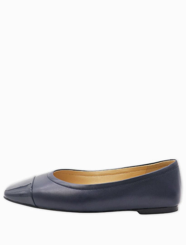 Navy Ballet Flats | Comfortable & Trendy Flats - Zjoosh