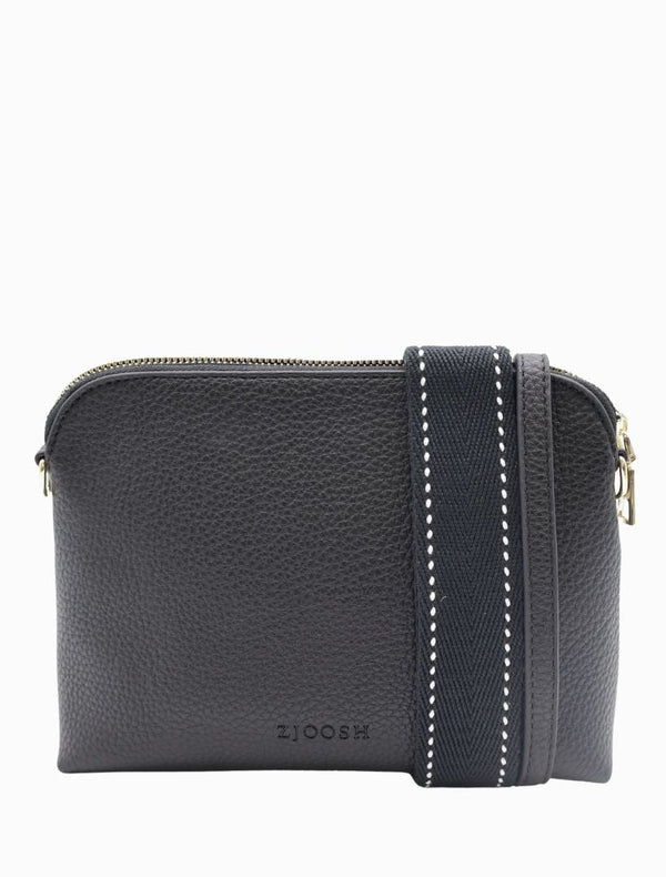 Hudson Cross Body Bag Black - Zjoosh