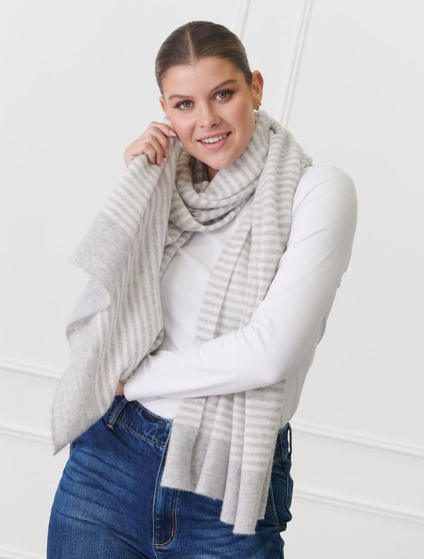 Beige Cashmere Scarf | Zjoosh Cashmere