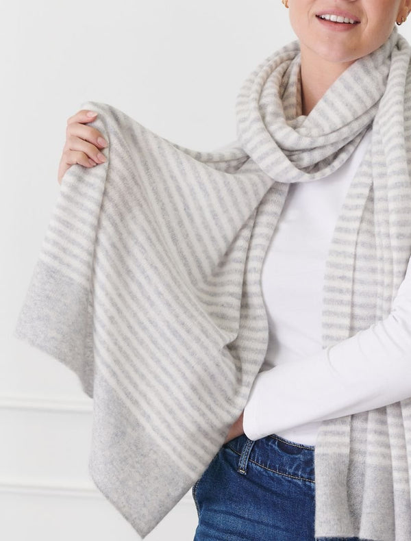Beige Cashmere Scarf | Zjoosh Cashmere