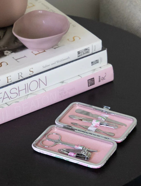 Pink Manicure Set | Premium Nail Care Kit - Zjoosh