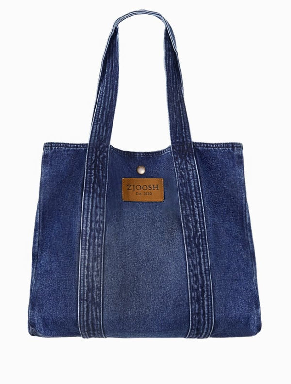 Zjoosh Classic Tote Bag Denim